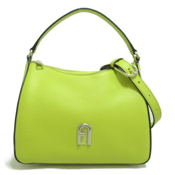 Furla | Bags | Furla Primula Shoulder Bag Leather Yellow | Poshmark